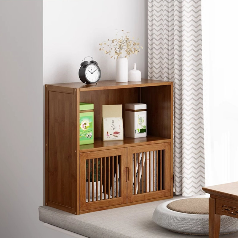 Millwood Pines Davone Solid Wood 2 - Door Accent Cabinet | Wayfair